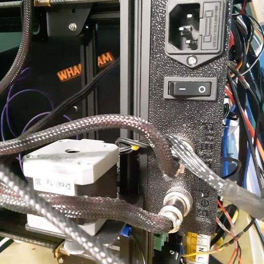 Download free 3D print files CR10S Control Box Elimination Kit ・ Cults